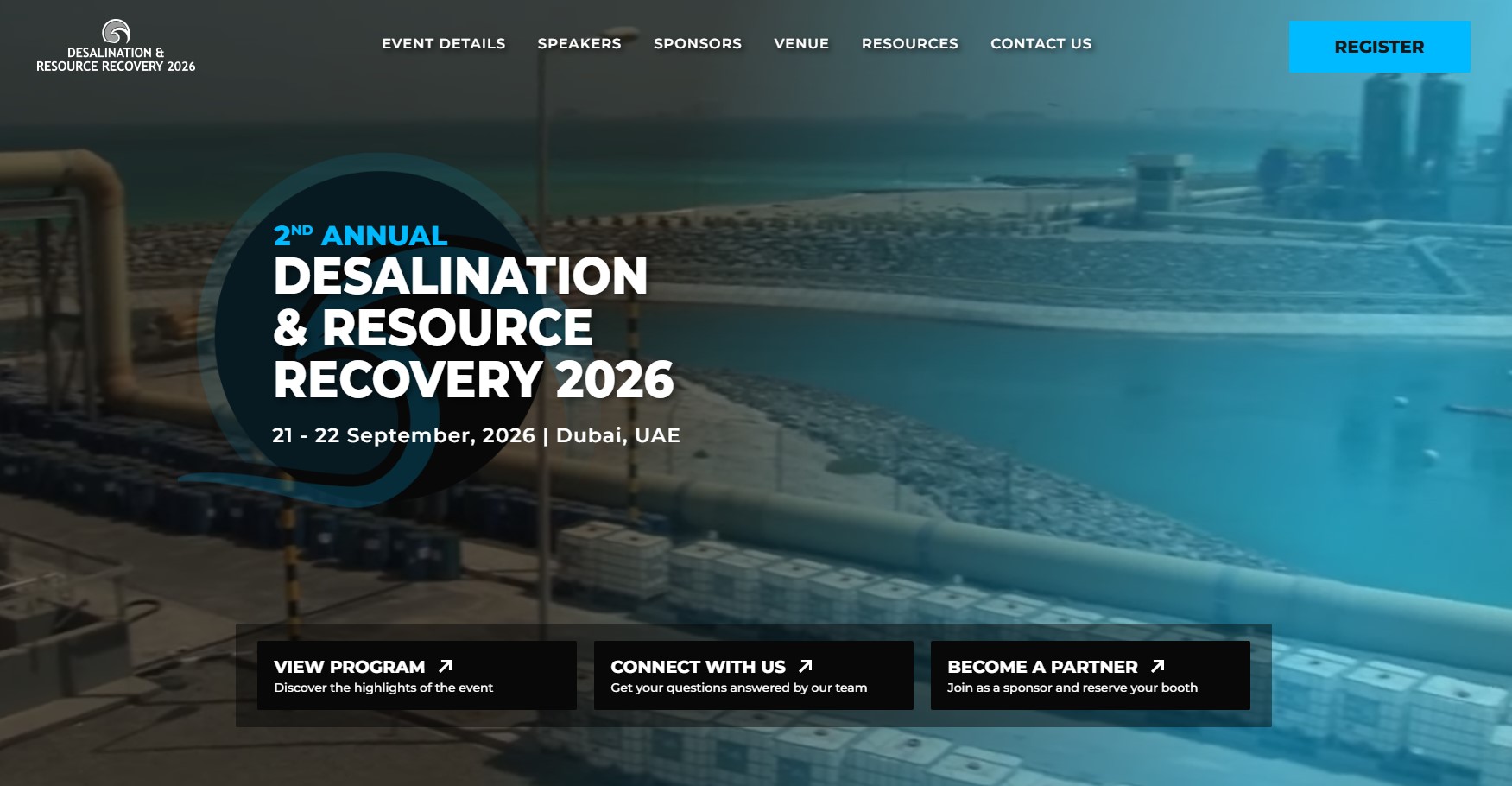 Water Energy Nexus | Desalination & Resource Recovery 2026